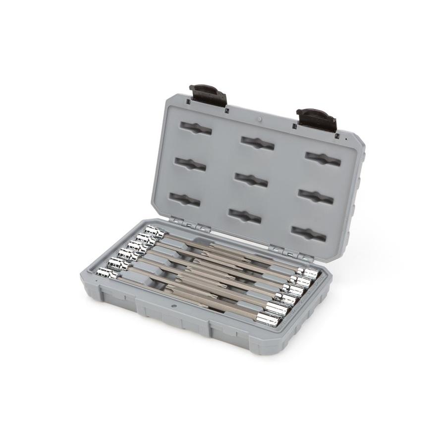 TEKTON 3/8 -in Drive Long Torx Bit Socket Set, 12-Piece (T10-T60 ...
