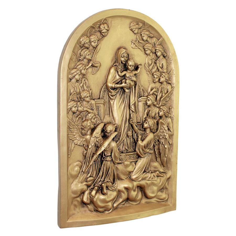 Design Toscano 11.5-in H x 7.5-in W Arch Angels/Saints Resin Wall ...