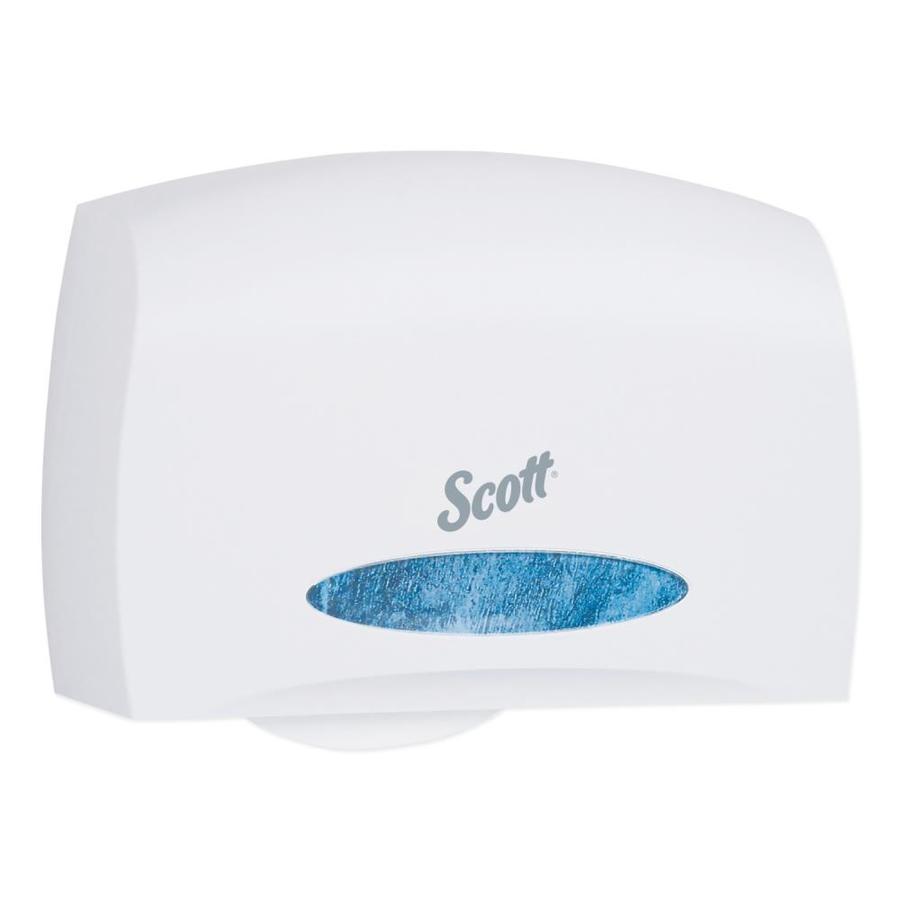 SCOTT Essential Coreless Jumbo Roll Tissue Dispenser,14-3/10 x 5-9/10 x ...