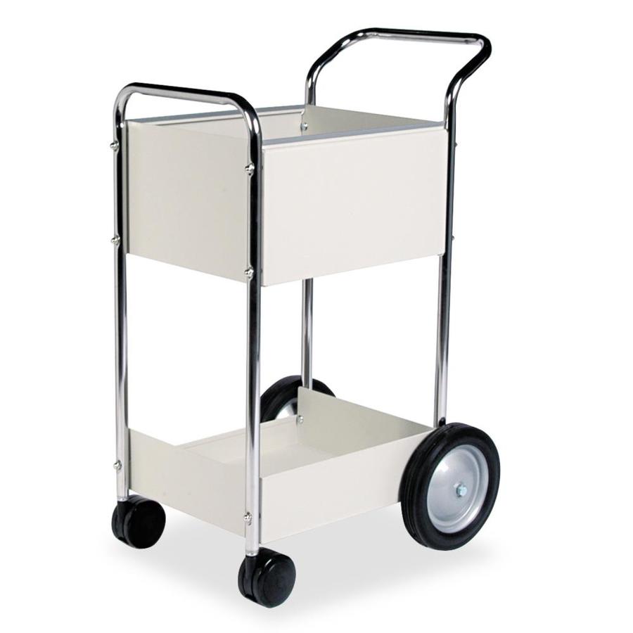 Fellowes Dove Gray Mail Cart in the Office Carts & Printer Stands ...