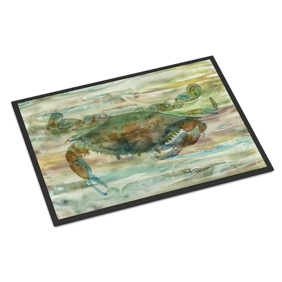 Caroline's Treasures Rectangular Indoor/Outdoor Door Mat (Common: 1/2 ...