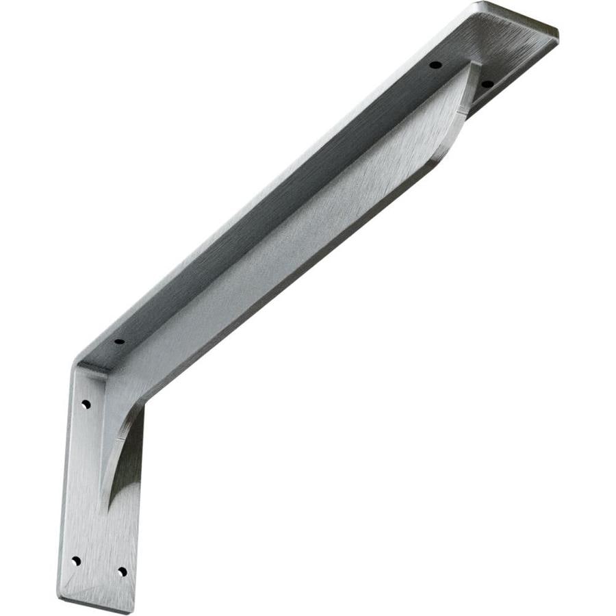 Ekena Millwork Embrey 18-in x 2-in x 6.5-in Steel Mounting Bracket in ...