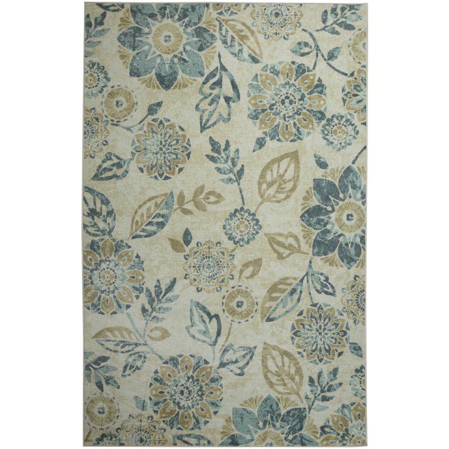 Mohawk Home Prismatic 10 x 14 Cream Indoor Geometric Mid-Century Modern ...