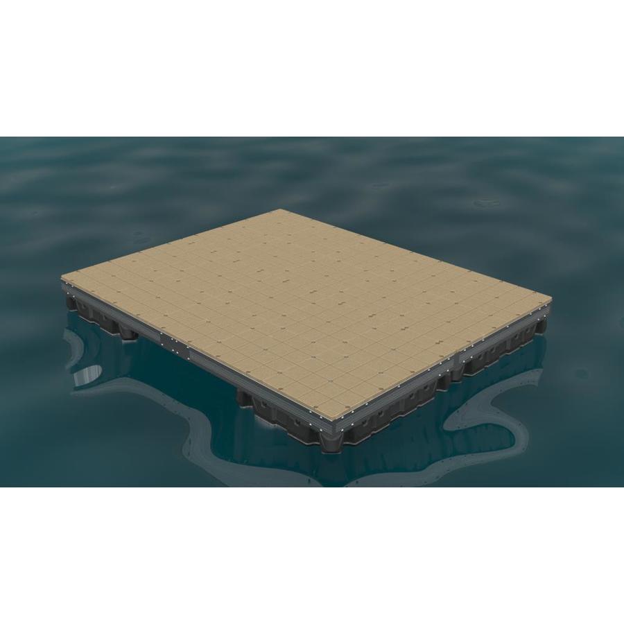 PlayStar Aluminum 8X10 Floating Swim Raft w/o Ladder B I Y in the ...