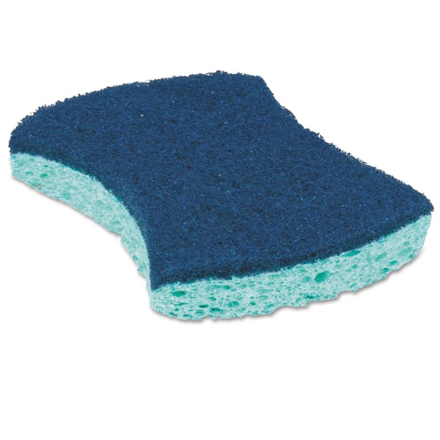 Scotch-Brite Power Sponge, Teal, 2-4/5 x 4-1/2, 5/Pack at Lowes.com