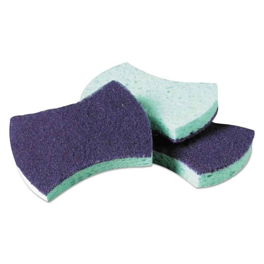 Scotch-Brite Power Sponge #3000, 2-4/5-in x 4-1/2-in, Blue/Teal, 20 ...