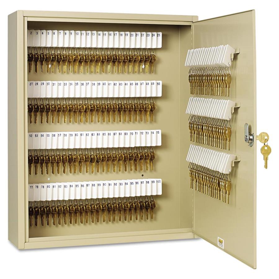 Steelmaster Uni-Tag Key Cabinet, 200-Key, Steel, Sand, 16-1/2 at Lowes.com