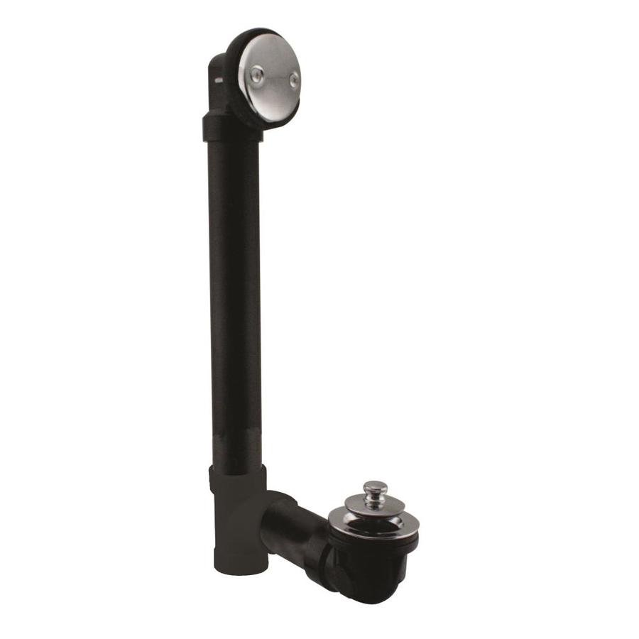 WESTBRASS Twist and Close Sch. 40 ABS Bath Waste with Two-Hole Elbow in ...
