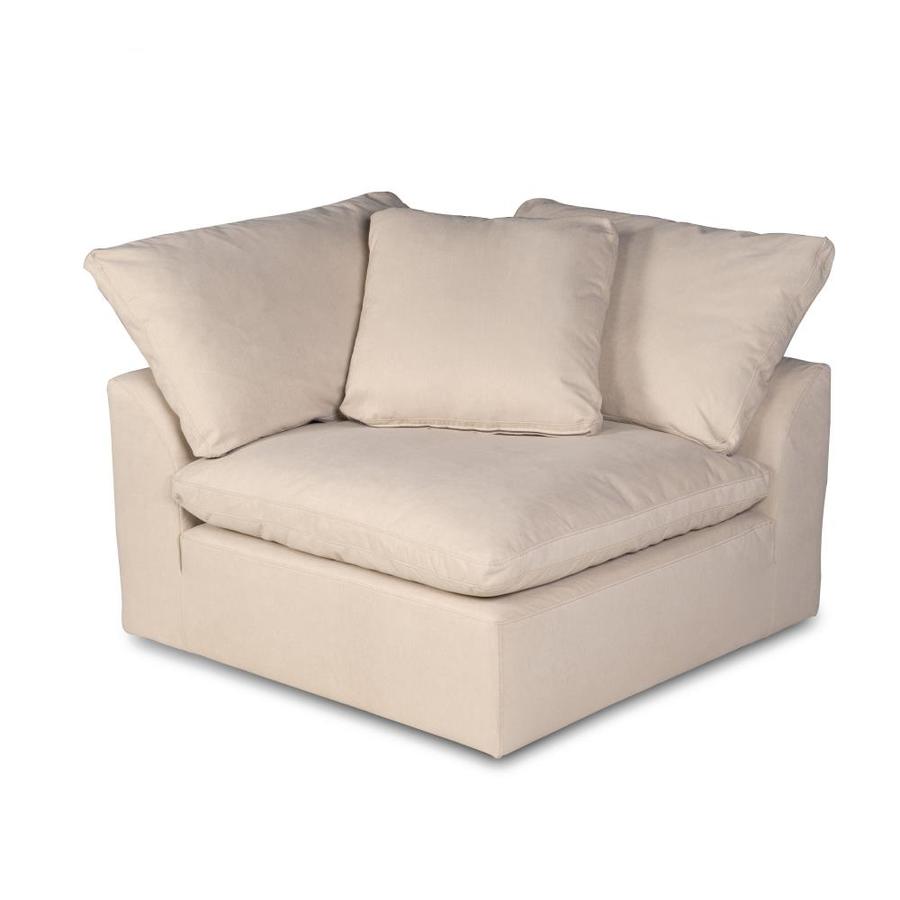 Sunset Trading Cloud Puff Casual Tan Corner Chair in the Chairs ...