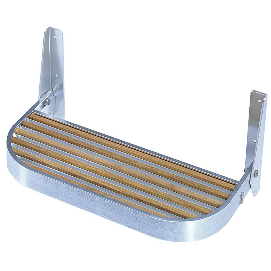 Garelick Eez-in Teak Footrest in the RV Accessories department at Lowes.com