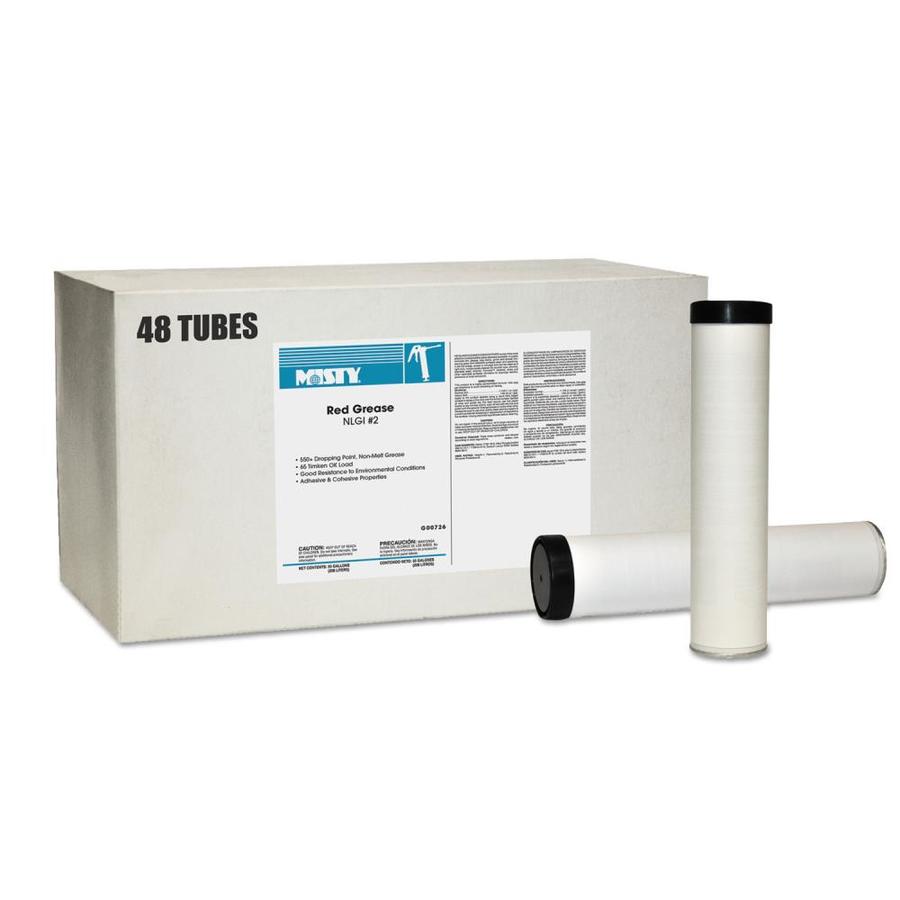 Misty NLGI No. 2 Red Grease, Tube, 14oz, 48/Carton in the Surface ...