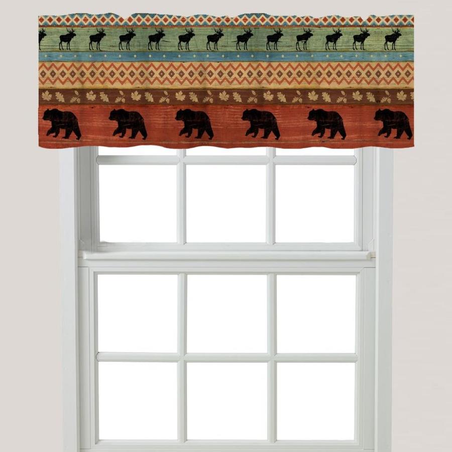 Laural Home Bear Lodge Window Valance in the Valances department at ...