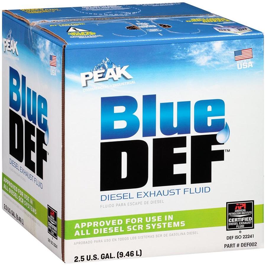 BlueDEF BlueDEF Diesel Exhaust Fluid Synthetic Urea Deionized Water 2.5 ...