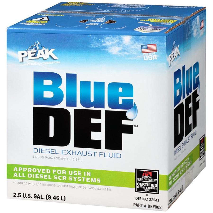 BlueDEF BlueDEF Diesel Exhaust Fluid Synthetic Urea Deionized Water 2.5 ...