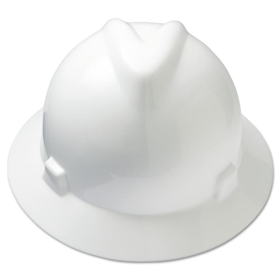 MSA Quick Adjusting Ratchet White Hard Hat in the Hard Hats department ...