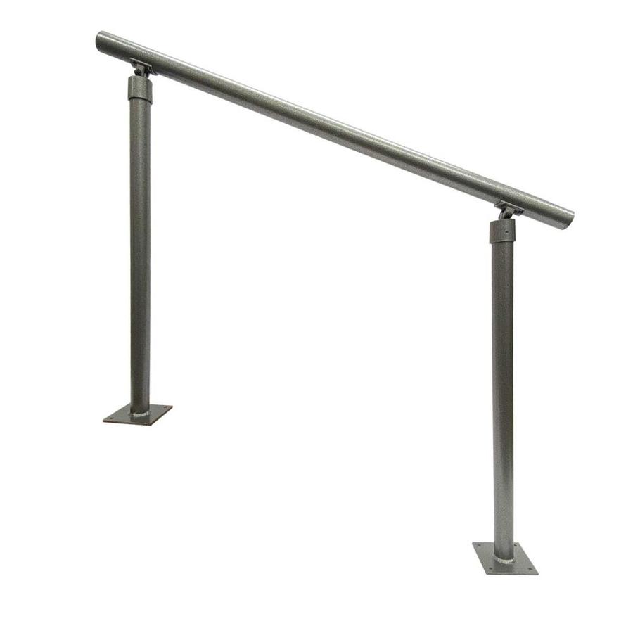 Wolf Handrail 72-in x 6-ft Silver Vein Painted in the Handrails ...