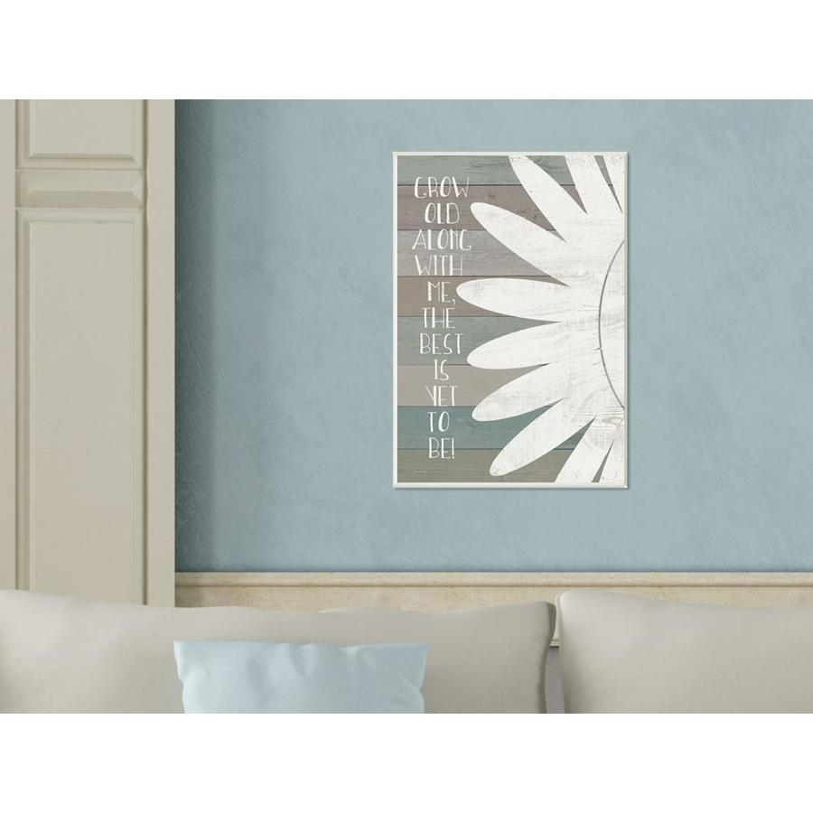 Stupell Industries Frameless 18.5-in H x 12.5-in W Abstract Wood Print ...