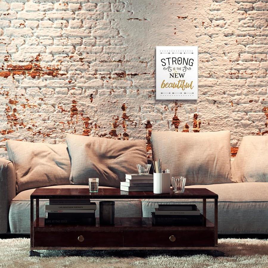 Stupell Industries 15-in H x 10-in W Vintage/Retro Wood Print in the ...