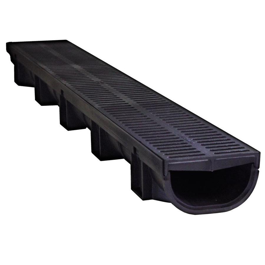 U.S. Trench Drain 24-Pack 40-in L x 5-1/4-in W Channel Drain with Grate ...