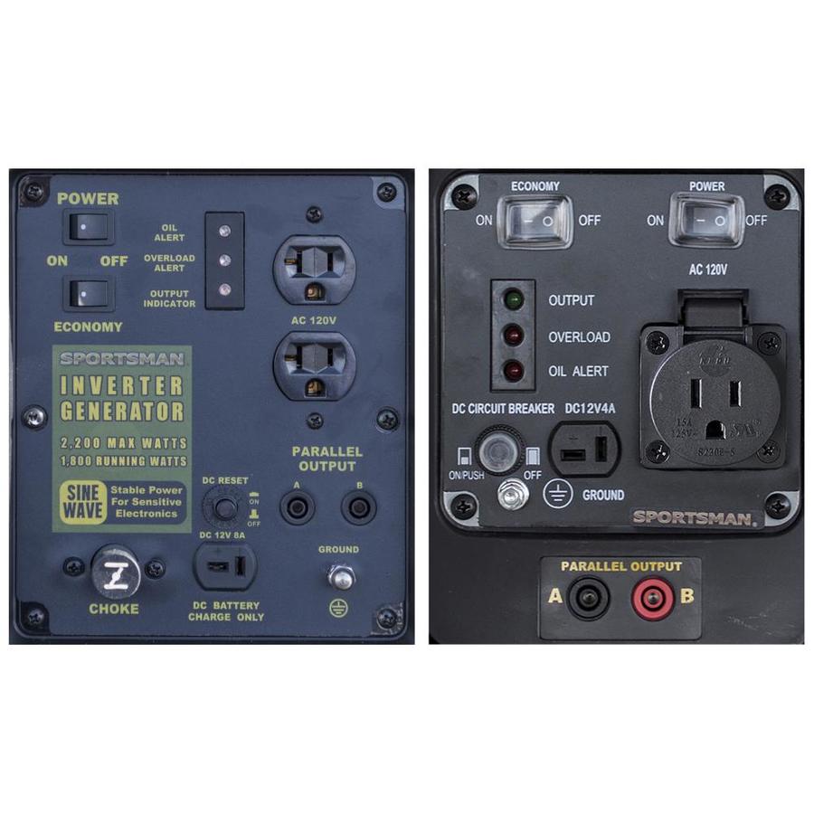 Sportsman 3,000-Watt/2,500-Watt Gasoline Powered Portable Inverter ...