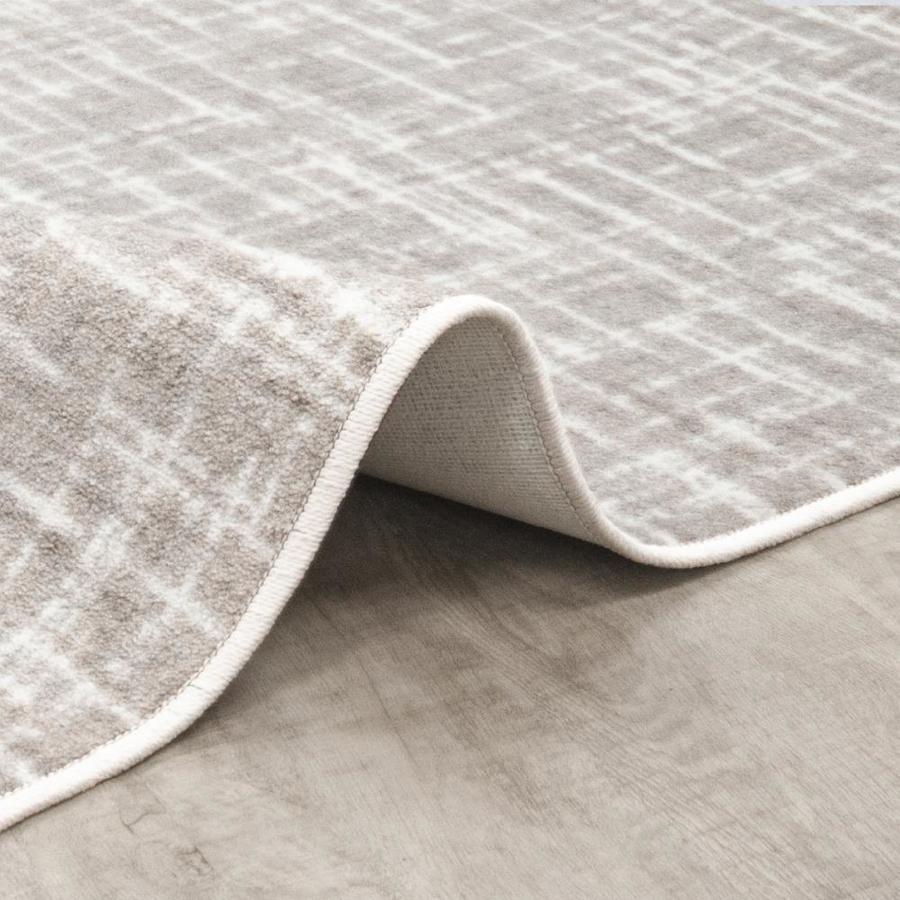 Joy Carpets Impressions 4 x 5 Dove Indoor Abstract Farmhouse/Cottage ...