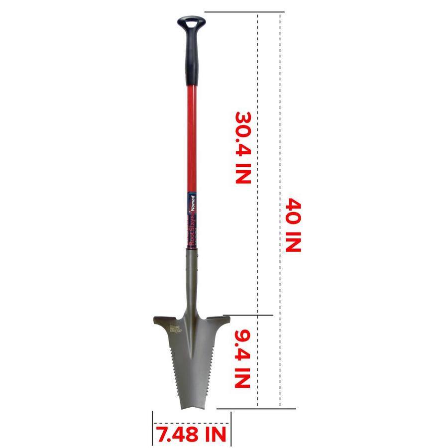 Radius Garden Root Slayer 30.4-in Composite Digging Shovel in the ...