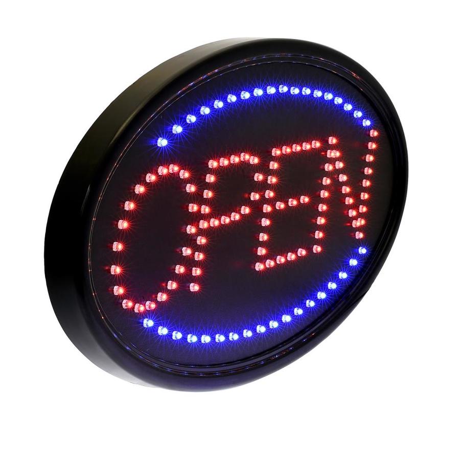Alpine Industries Alpine Industries 19 in. x 10 in. LED Open Sign in ...