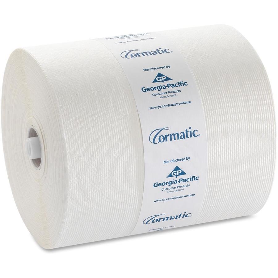 Georgia-Pacific Cormatic Hardwound Roll Towels- 1 Ply- 900 Sheets/Roll ...