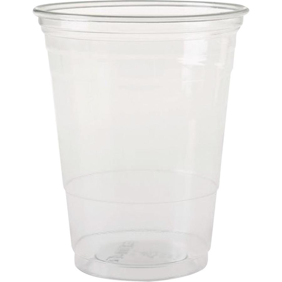 SOLO 16 -oz Plastic Party -Cup- 16 -fl oz- Round- Translucent ...