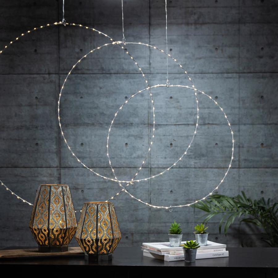 Everlasting Glow Home 13.9-in Rings Accent Lamp Light in the Novelty ...