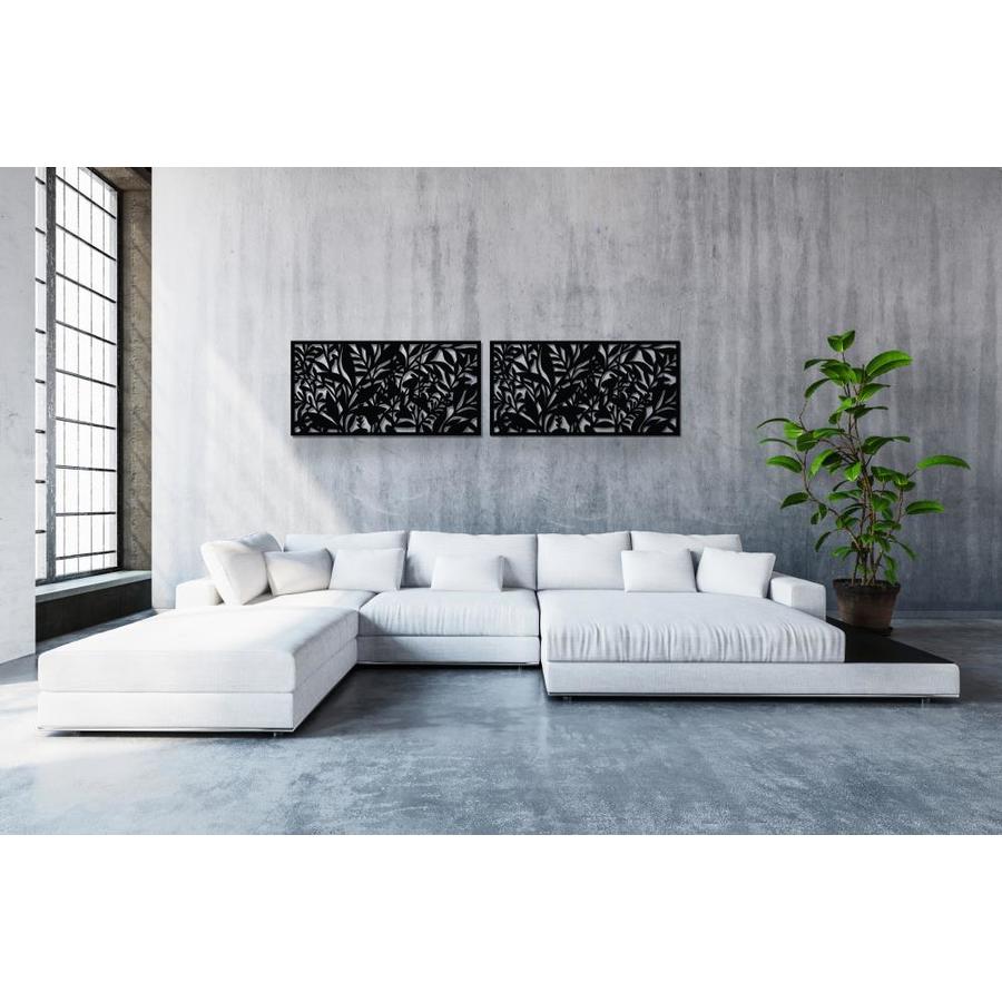 Matrix Decor Screens 0.4-in H x 23-in W Botanical Word Art in the Wall ...