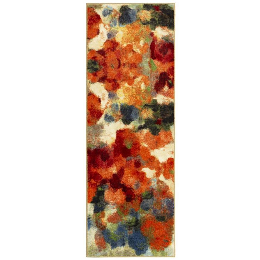 Mohawk Home 2-FT x 5-FT Colorful Garden Multi in the Rugs department at ...