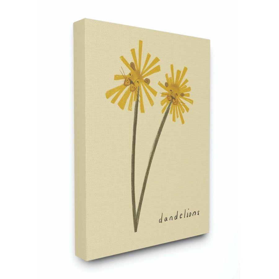 Stupell Industries Frameless 40-in H x 30-in W Abstract Canvas Print in ...