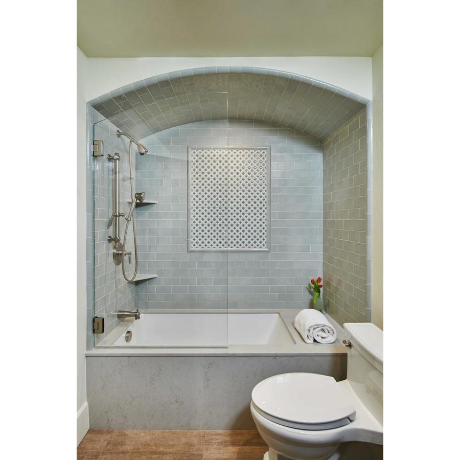 Hydro Systems Designer 42-in W x 60-in L White Acrylic Rectangular ...