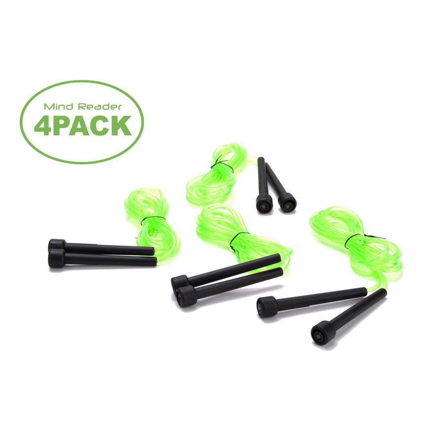 Mind Reader Mind Reader Adjustable Jump Rope, (Pack of 4) Skipping Rope ...