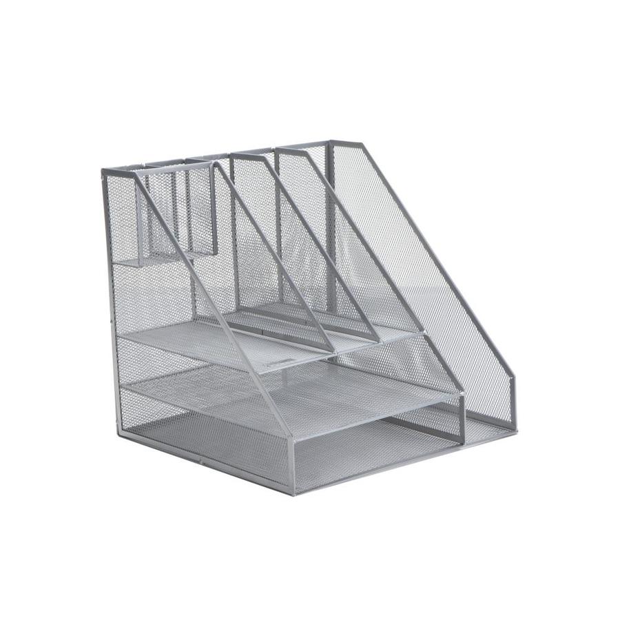 Mind Reader Mind Reader Mesh Desk Organizer 8 Compartments Desktop ...