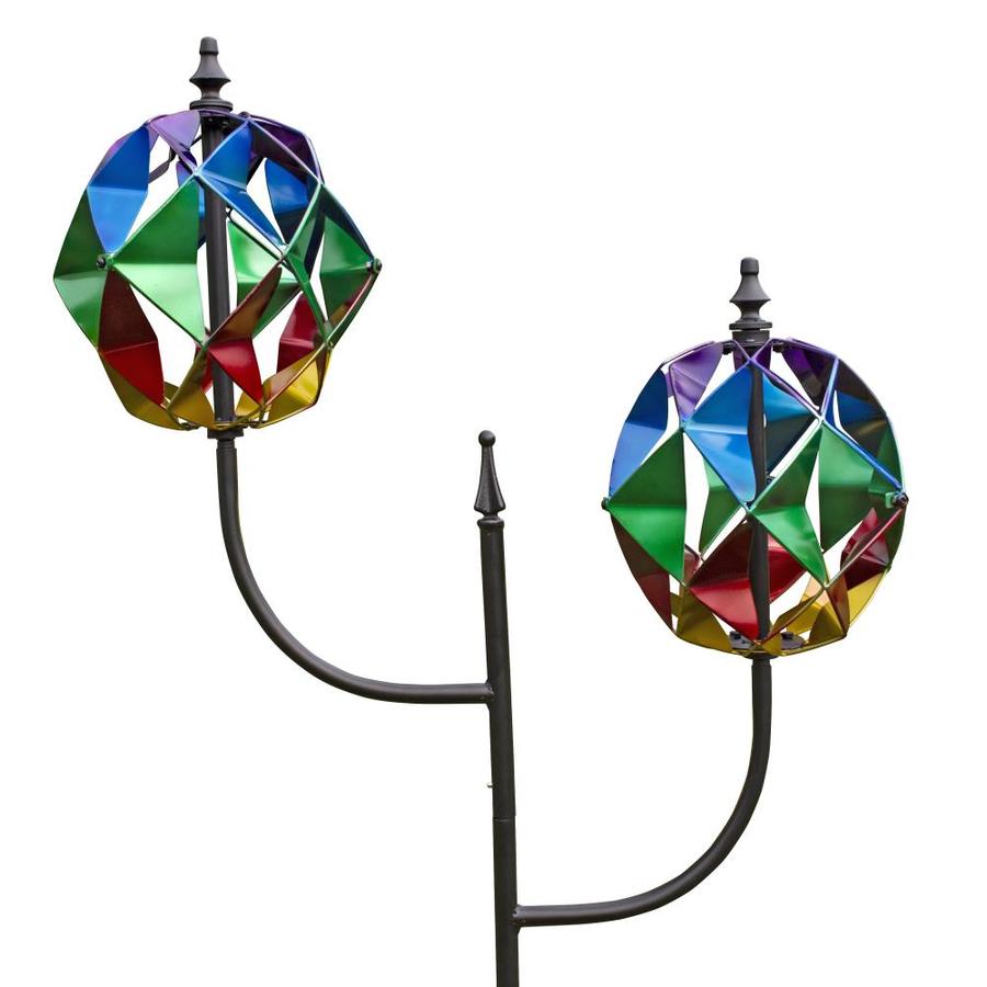 OSHOME Wind spinners Multi Color Steel Cosmic Wind Spinner in the Wind ...