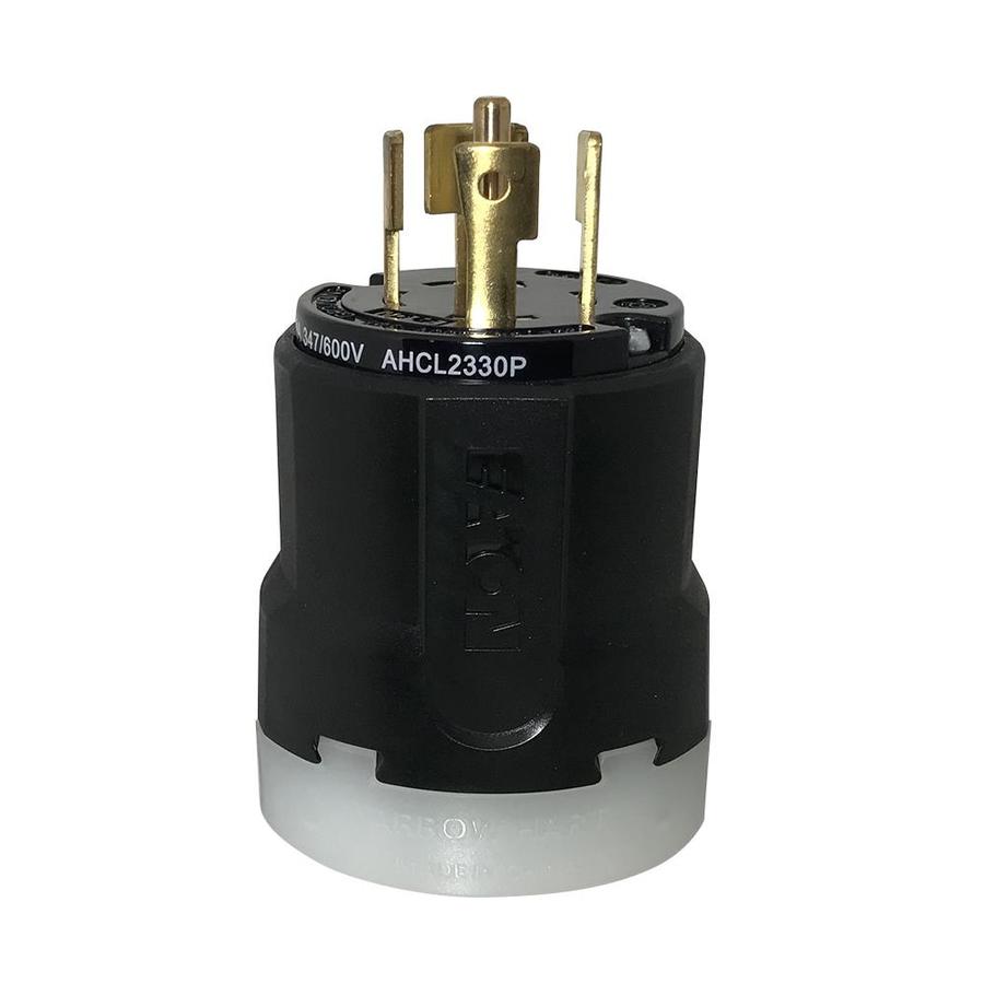 Eaton Arrow Hart 30-Amp 3-Phase 347/600v-Volt Industrial NEMA L23-30p ...