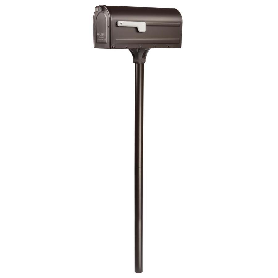 Architectural Mailboxes MB1 Standard Metal Rubbed Bronze Ground Mount ...