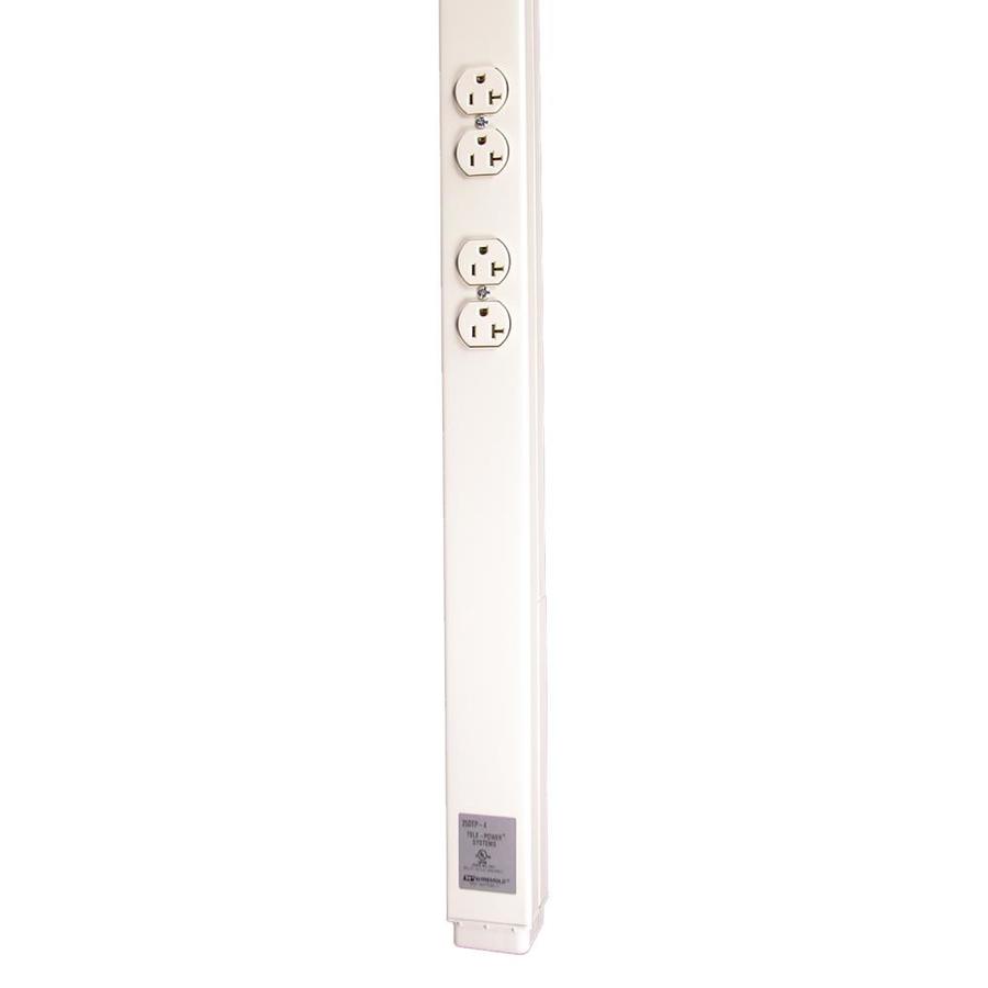 Legrand Wiremold 25 Series Two 20A Duplex Outlet Vertical Drop Steel ...