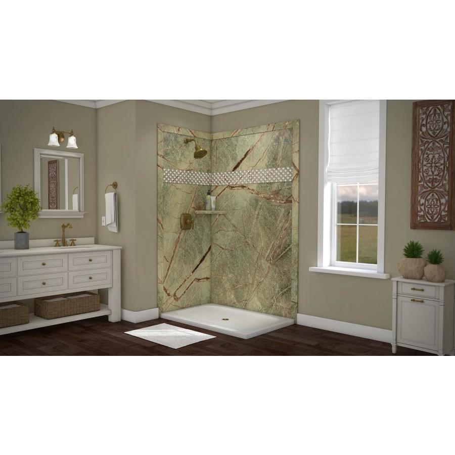 FlexStone Accent Trim Kit in Rainforest in the Shower Parts ...