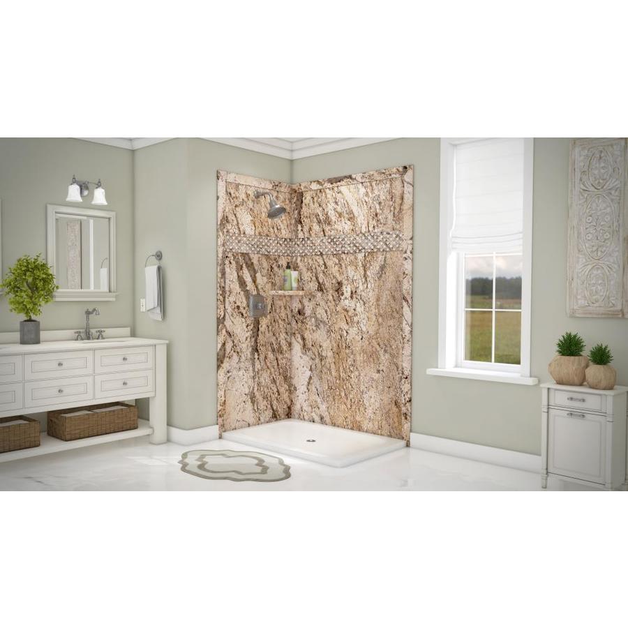 FlexStone Accent Trim Kit in Golden Beaches in the Shower Parts ...