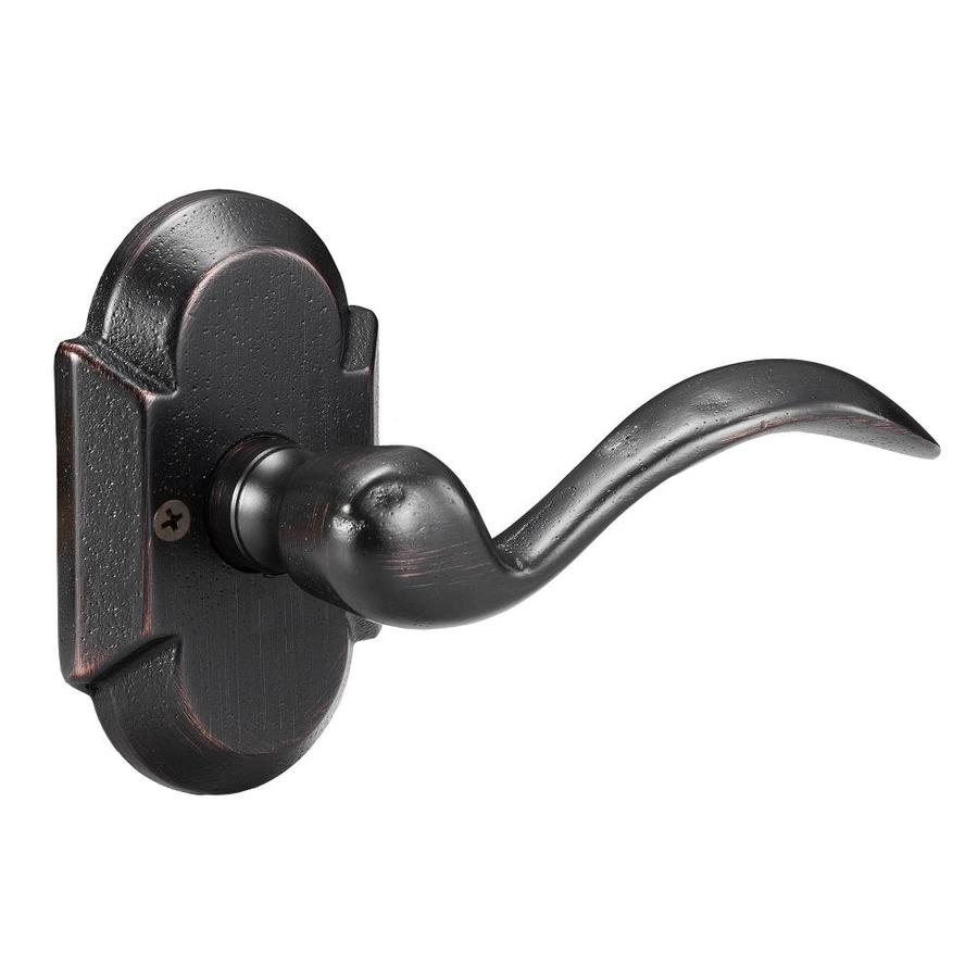 Delaney Hardware Sandcast Sandcast Aged Bronze Right-Handed Dummy Door ...