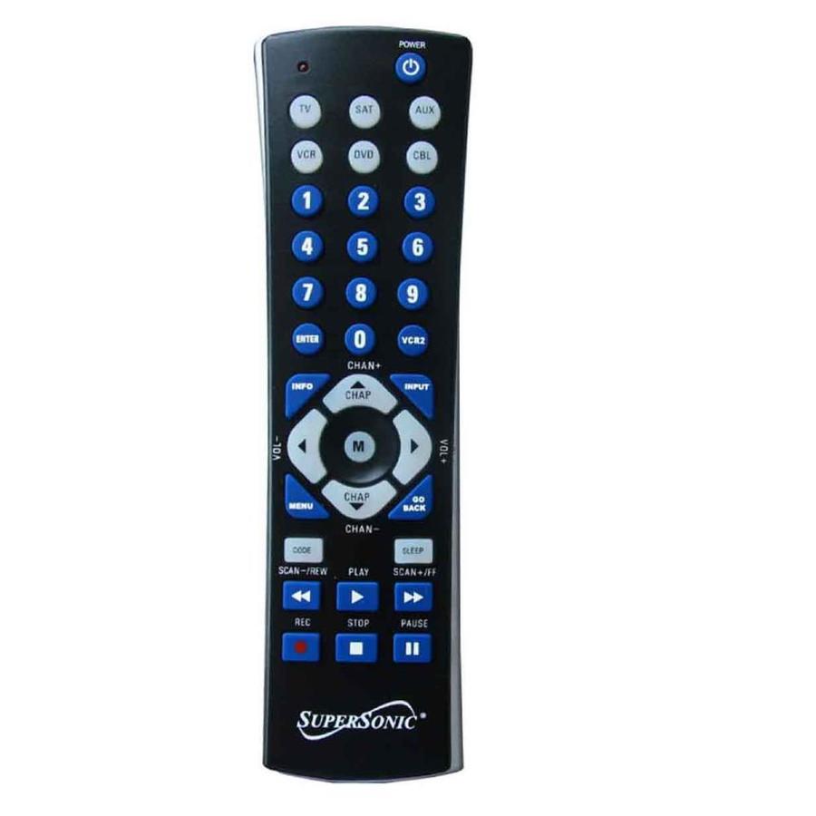Supersonic Supersonic Universal Remote Control in Black in the ...
