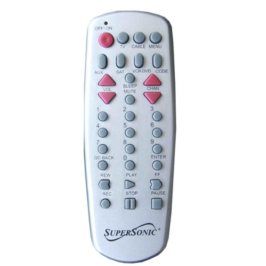 Supersonic Supersonic Universal Remote Control in Silver in the ...