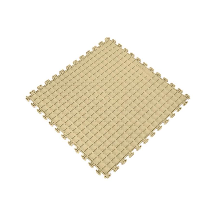 Norsk 6-Pack 0.25-in x 18.3-in x 18.3-in Beige Coin Flexible PVC Tile ...