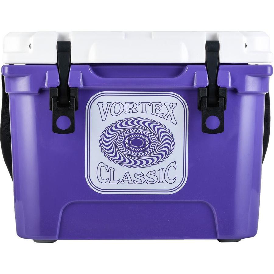 VORTEX Classic Series 20-Quart Rotational-Molded Cooler in Ultra Violet ...