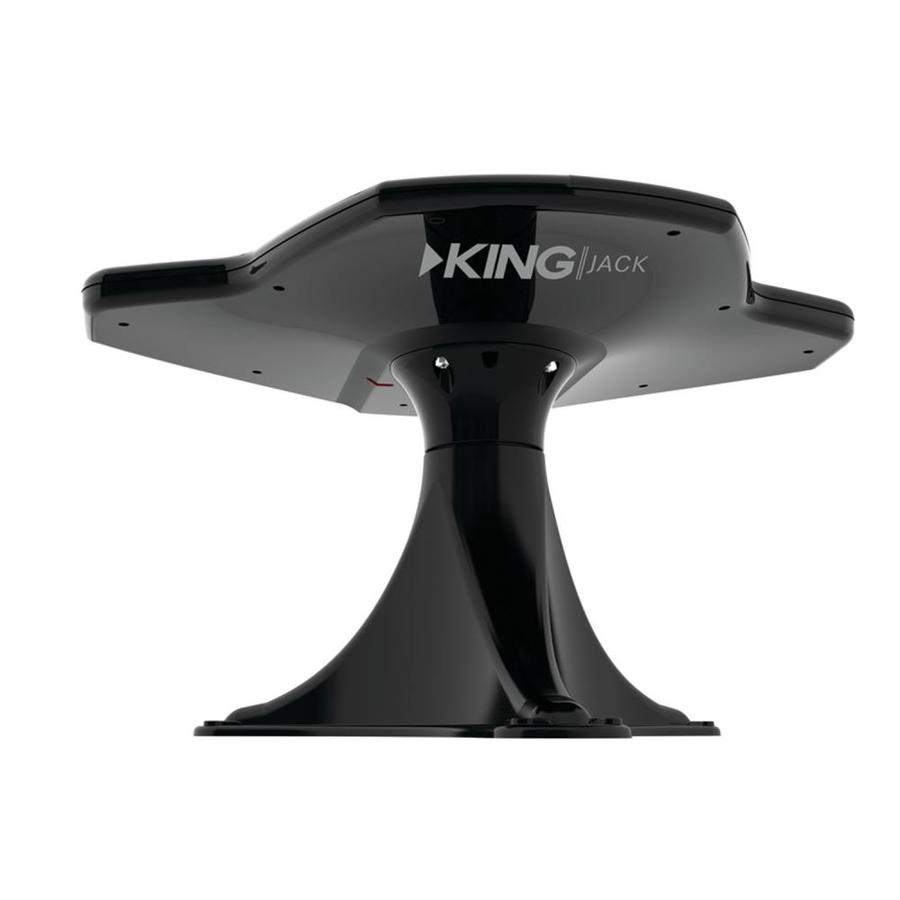 KING KING Jack™ Antenna with Aerial Mount and Signal Finder (Black) in ...