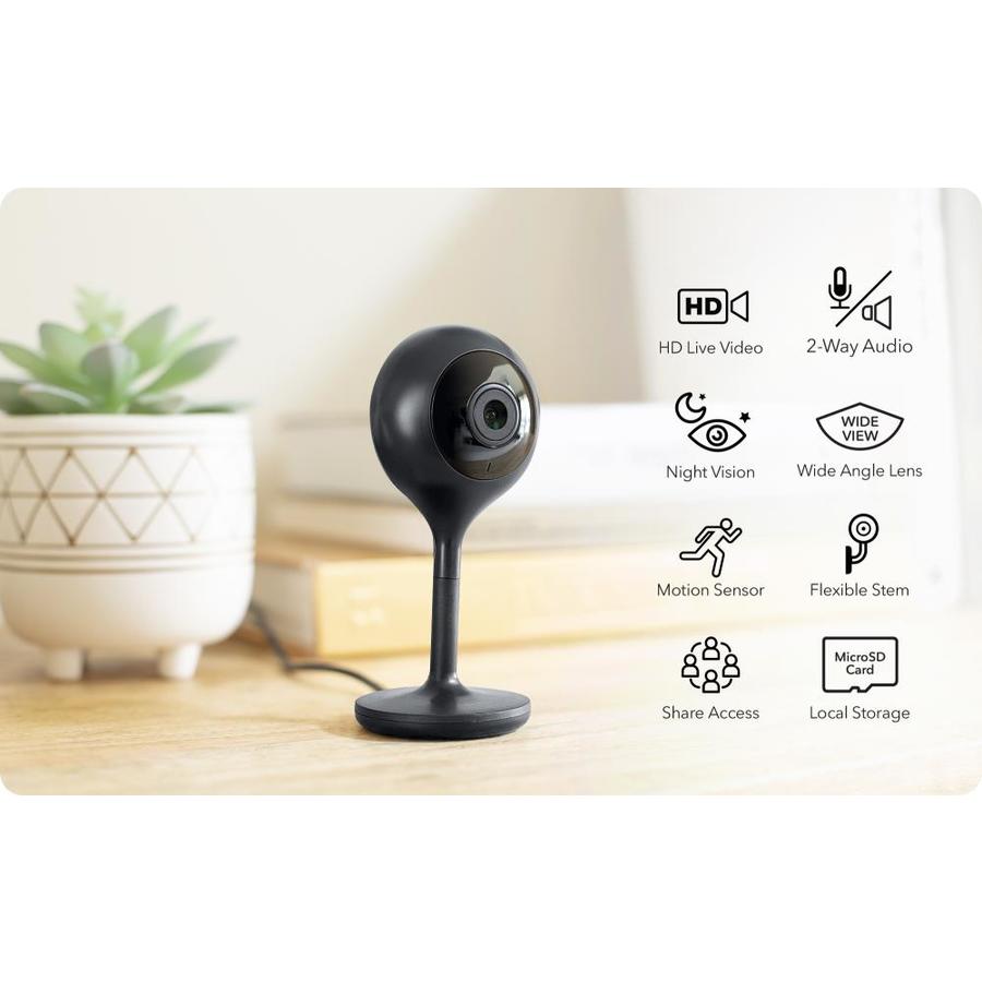 Geeni Geeni smart camera Plug-In Wired Smart Indoor Security Camera in ...
