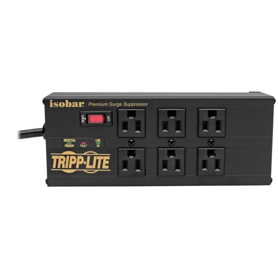 Tripp Lite 6-Outlet 3840 Joules 1440-Watt Various Receptacles Surge ...
